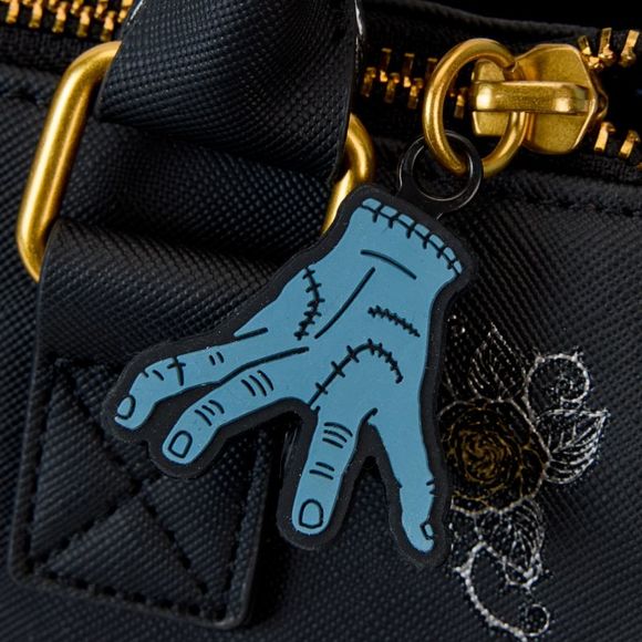 Loungefly | Bags | The Addams Family Wednesday Typewriter Crossbody Bag ...